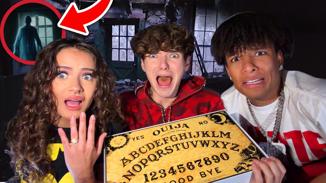 Exploring haunted abandoned houses with a Ouija board