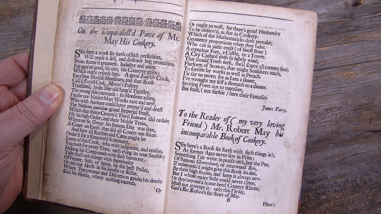 A forgotten recipe from 1685 worth trying again