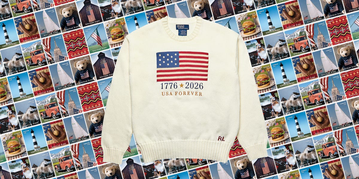 The Ralph Lauren flag sweater that supports an American institution