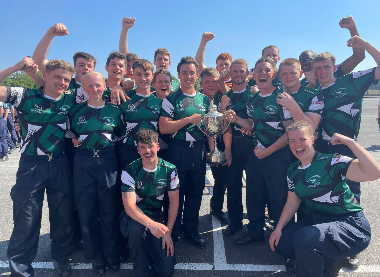 'Proud' HMS Collingwood sailors win junior Royal Navy field gun ...