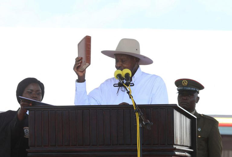Uganda's President Museveni sworn in for seventh term