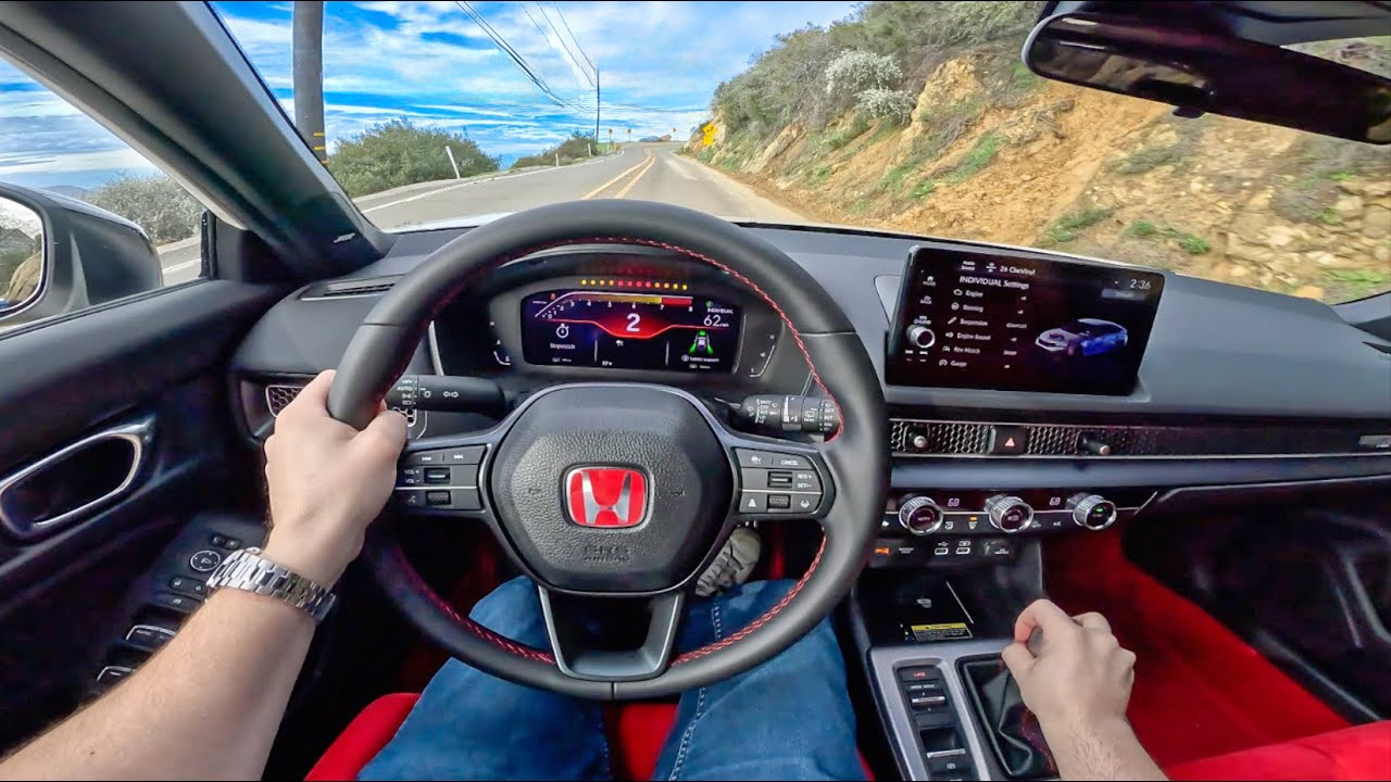 POV driving: The Honda Civic Type R delivers pure manual fun