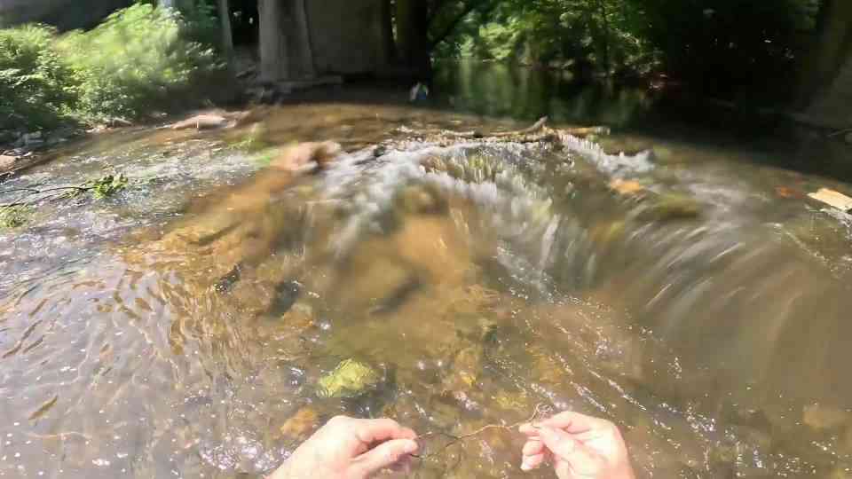 Old tombstone found hidden in creek bed