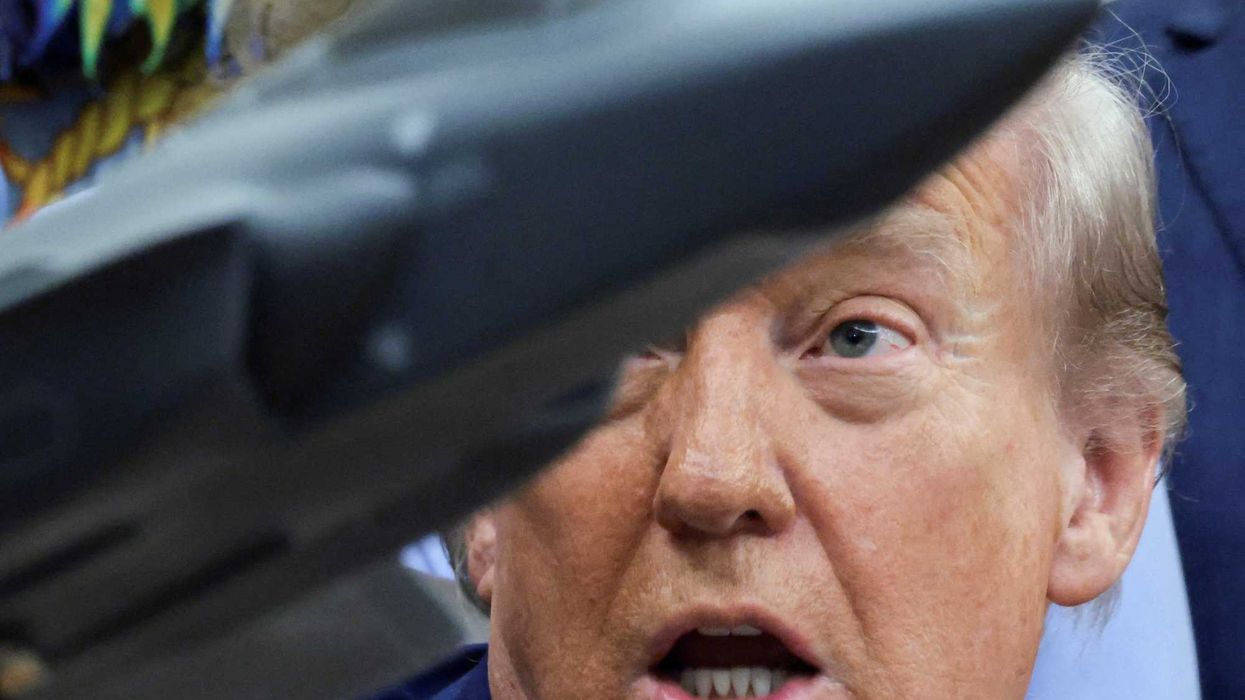 Trump says he never used reflecting pool contractor despite earlier remarks