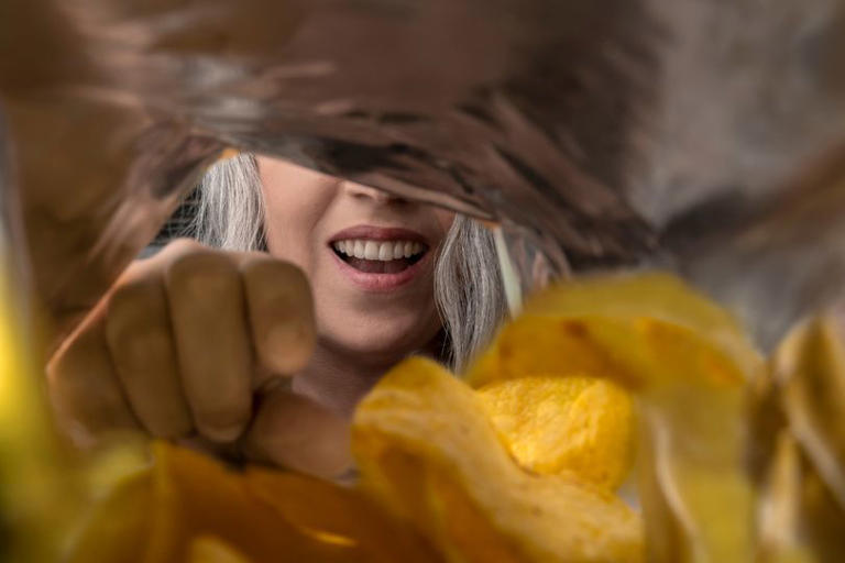 Woman opens packet of Walkers Max crisps and makes 'once in a lifetime ...