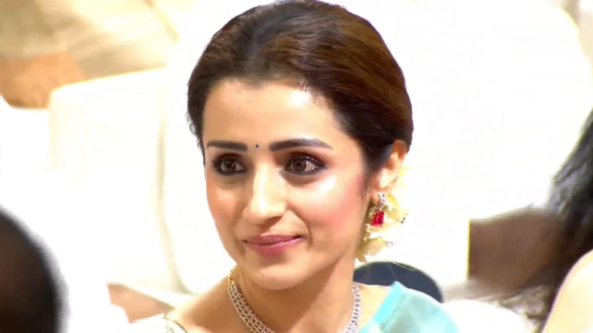 Trisha steals spotlight at Vijay's oath ceremony with emotional viral ...