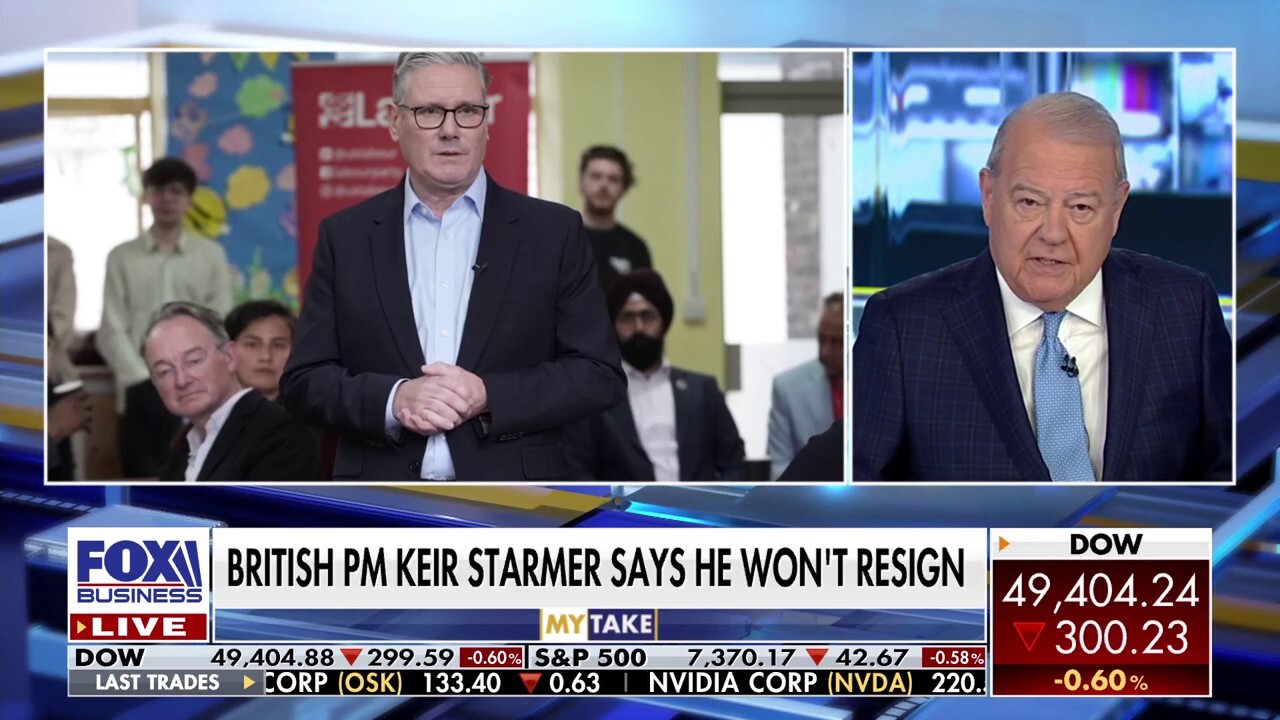 Stuart Varney: Starmer refuses to resign despite losing his power