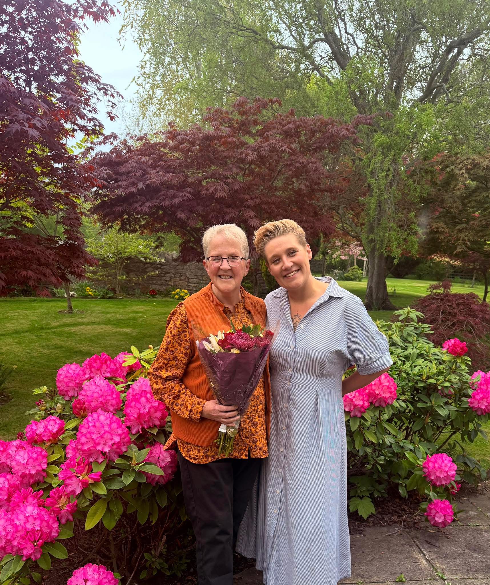 Edinburgh care home bids fond farewell to retiring nurse
