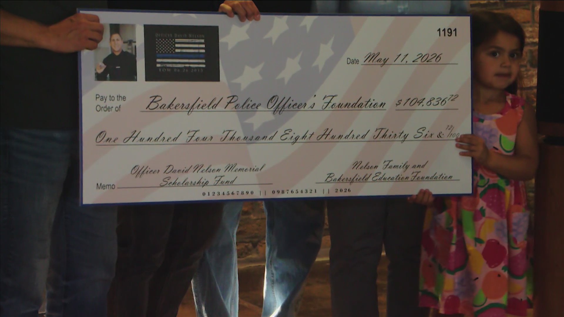 Officer David Nelson scholarship