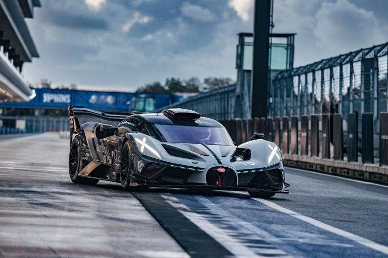 The Bugatti Bolide is a race simulator for billionaires