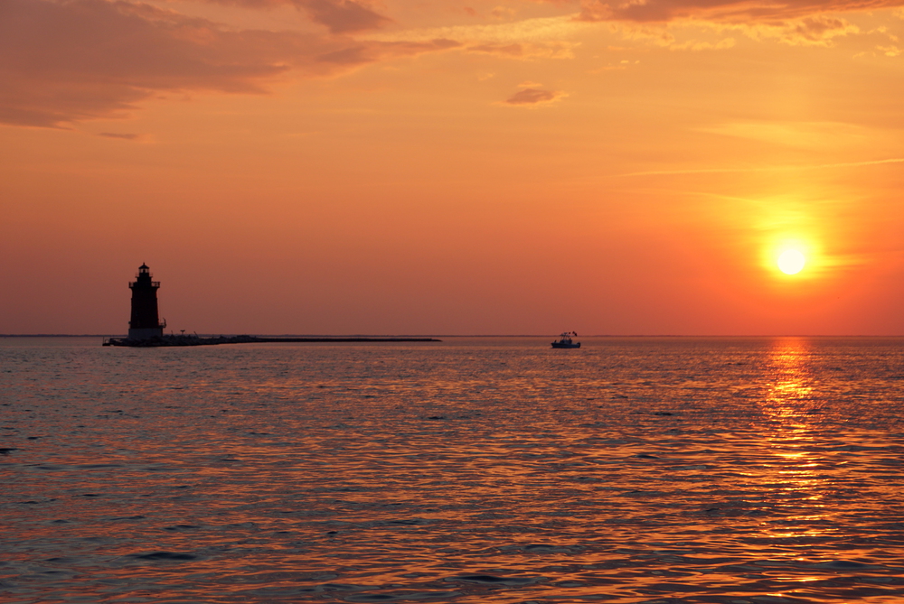 Sunset views you can only experience from the deck of a cruise ship