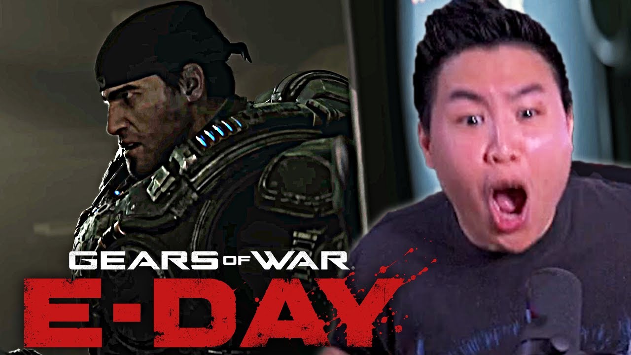 Gears of War E-Day official trailer reaction and analysis