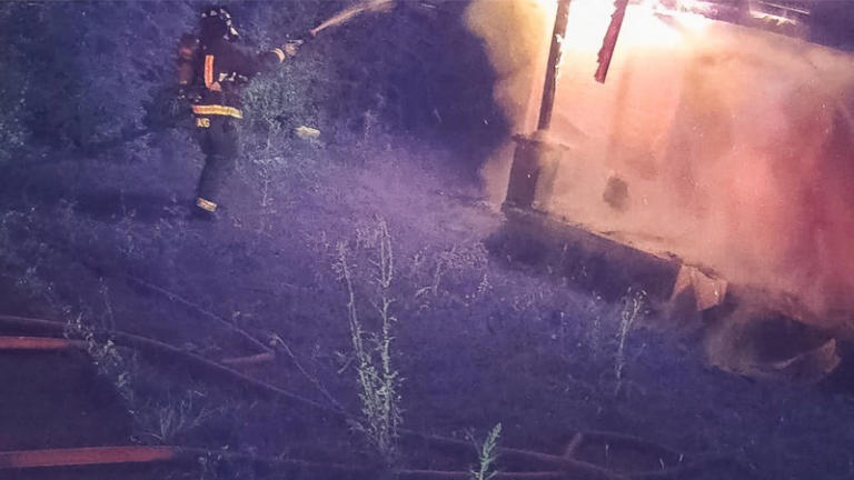 Fire at boarded-up LaGrange home was intentionally set, officials say