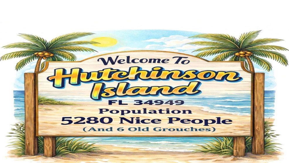 Hutchinson Island gateway concept includes signage, monument, and ...