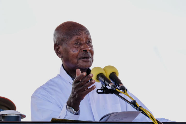 Uganda's President Museveni sworn in for seventh consecutive term as ...