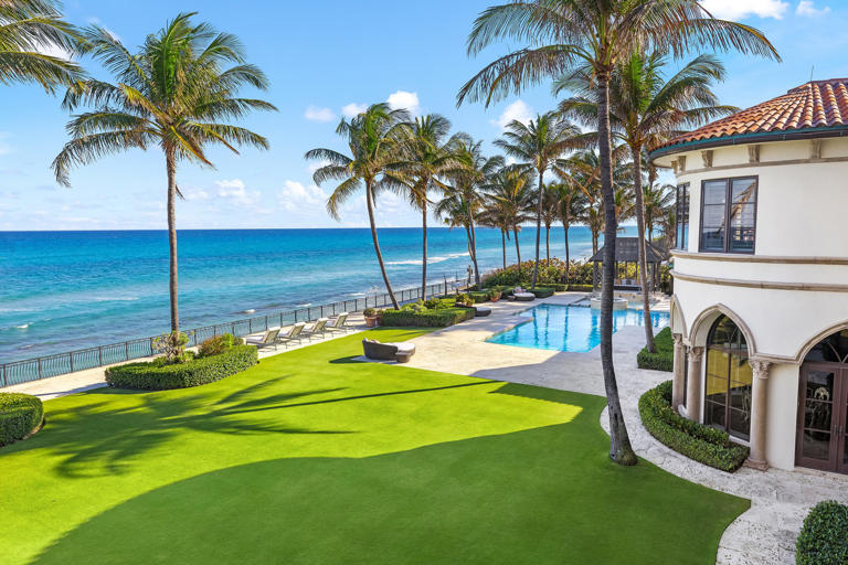 Kirk estate near Palm Beach brings $62.5M; it once asked $134M