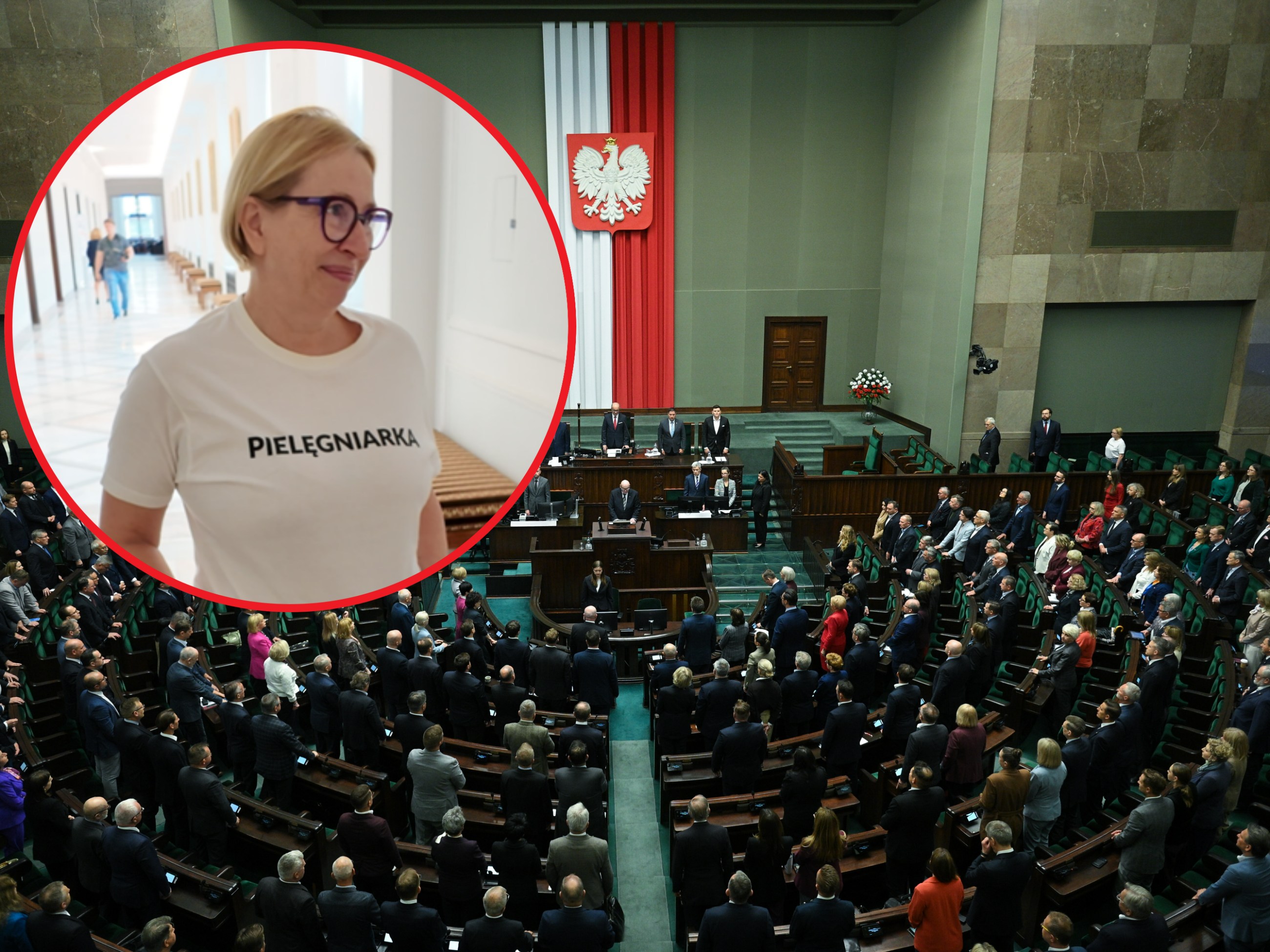 Posłanka zaskoczyła strojem w Sejmie. Uwagę przykuwa napis. "Mały ...