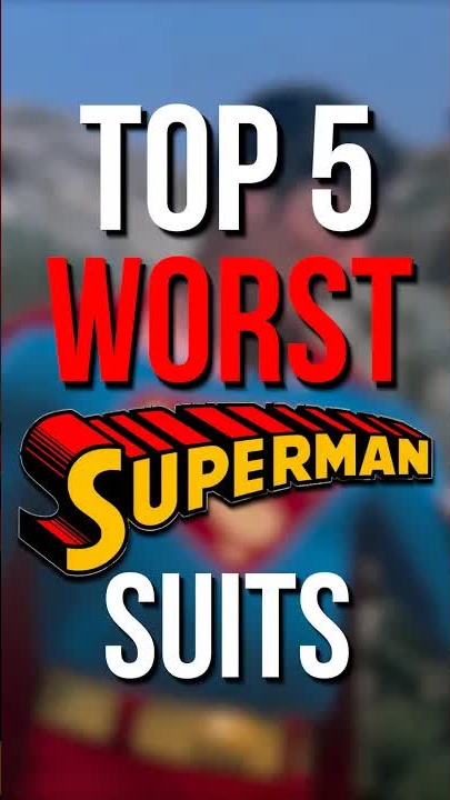 Ranking the worst Superman suits!