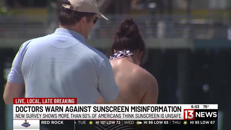 Sunscreen misinformation spreads as dermatologists urge sun protection