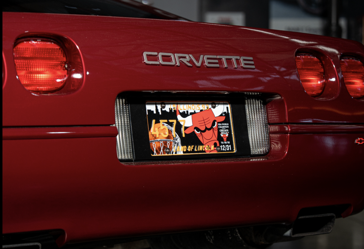 Michael Jordan’s infamous ‘I’m back’ Corvette just landed in a museum ...