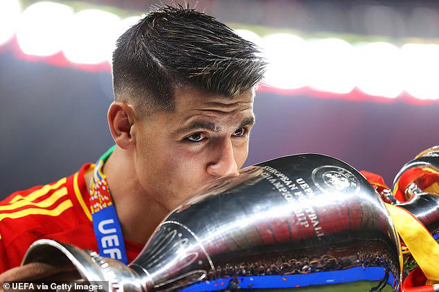 Spain wield the axe and omit Euro-winning captain Alvaro Morata from ...