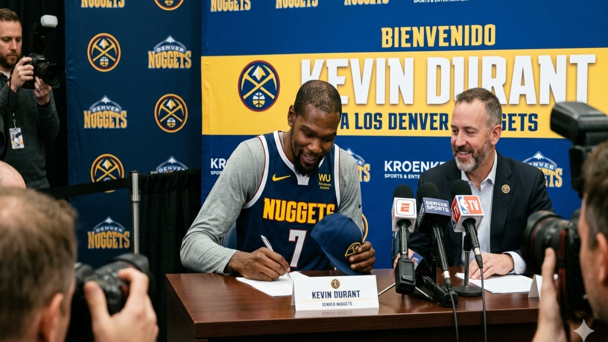 NBA shocker: Nuggets could land Kevin Durant in blockbuster trade ...