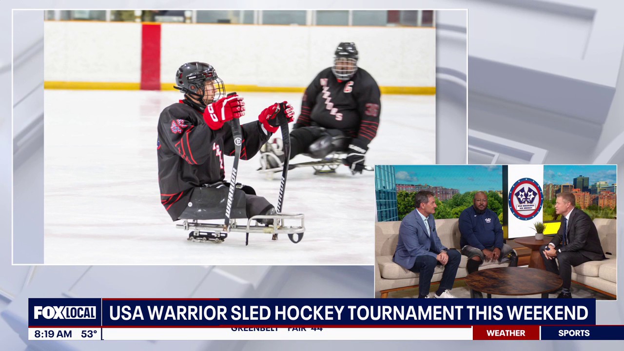 Annual USA Warriors sled hockey tournament