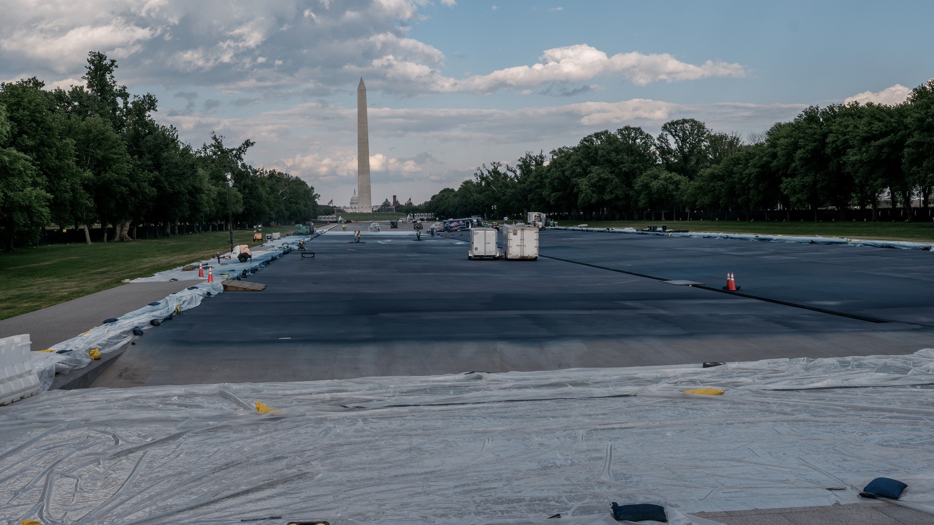 Lawsuit seeks to halt reflecting pool renovation as other Trump ...