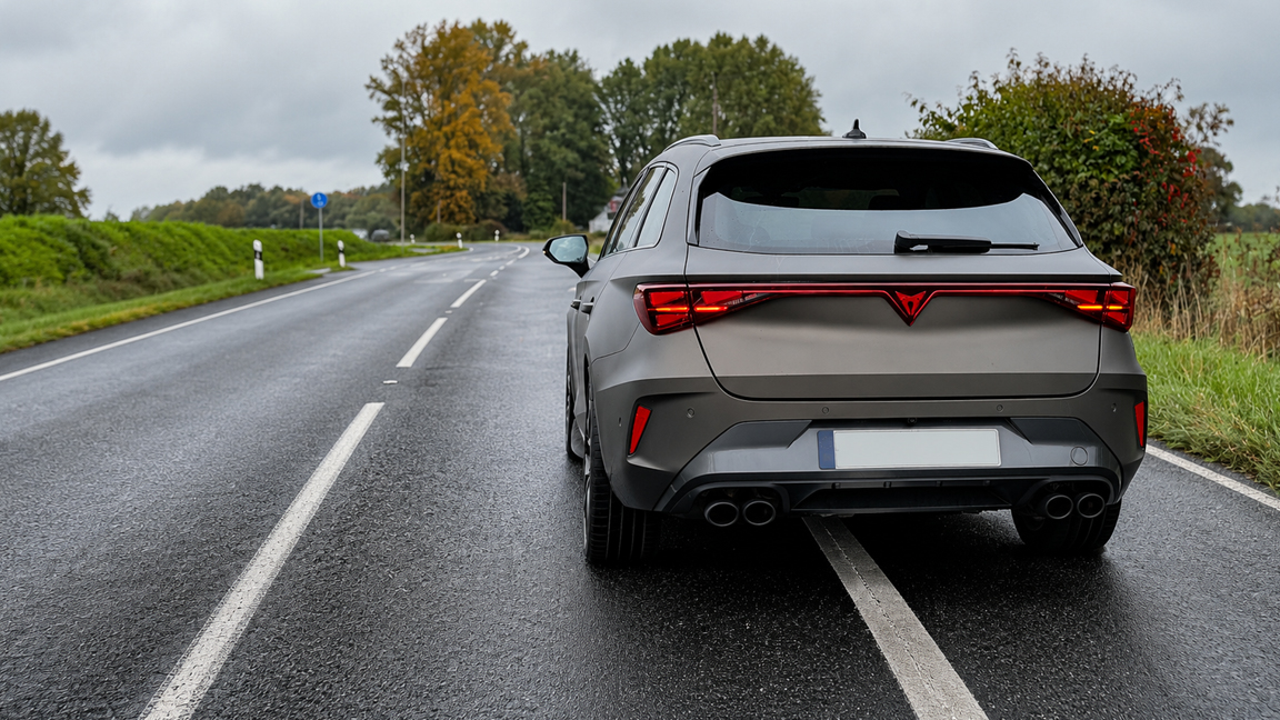 Cupra Leon ST VZ 333 acceleration and top speed test