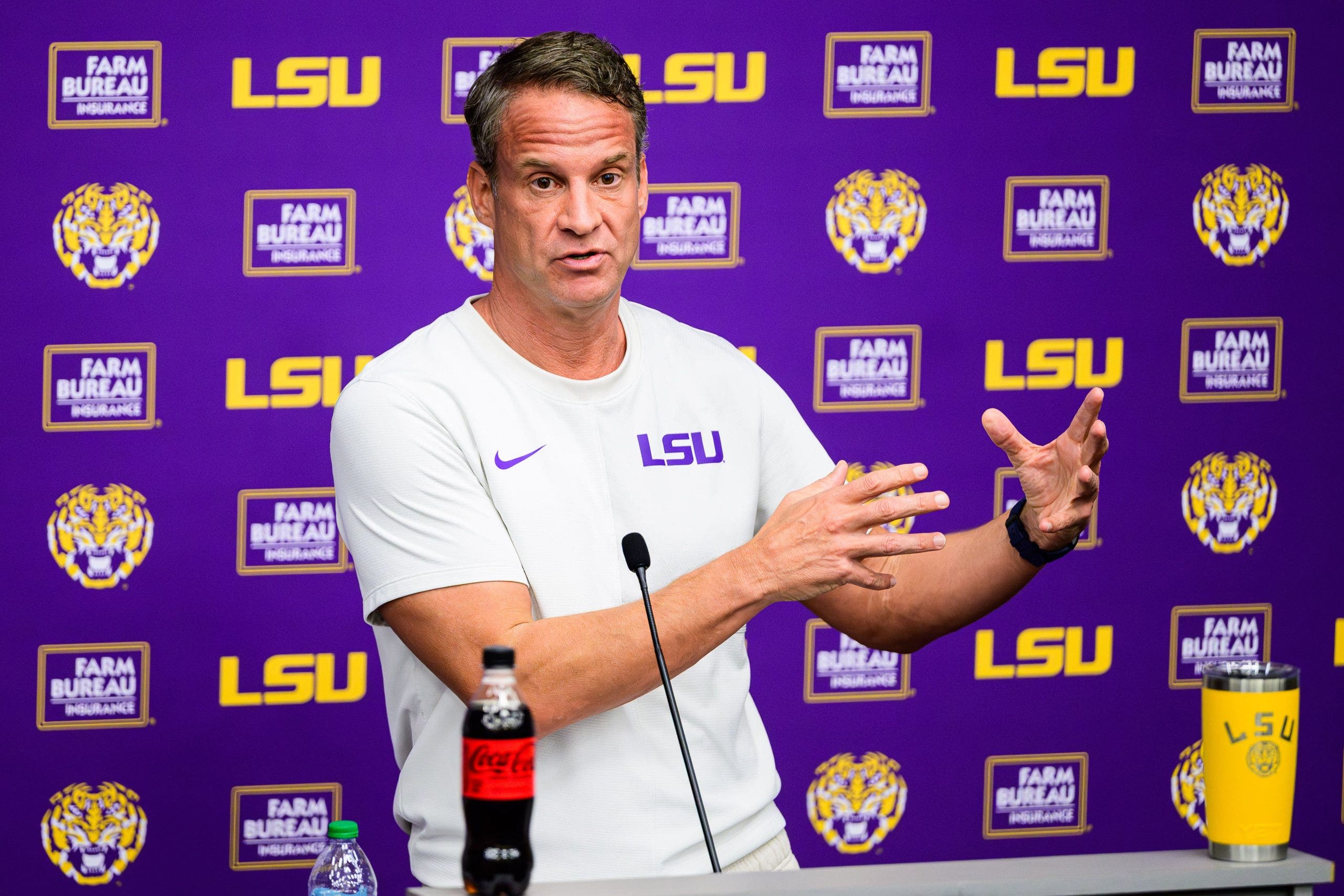 Lane Kiffin can't stop talking about Ole Miss, even while explaining ...