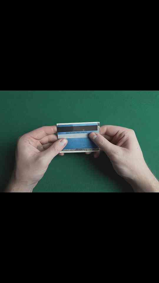 How to turn money into a credit card without getting arrested