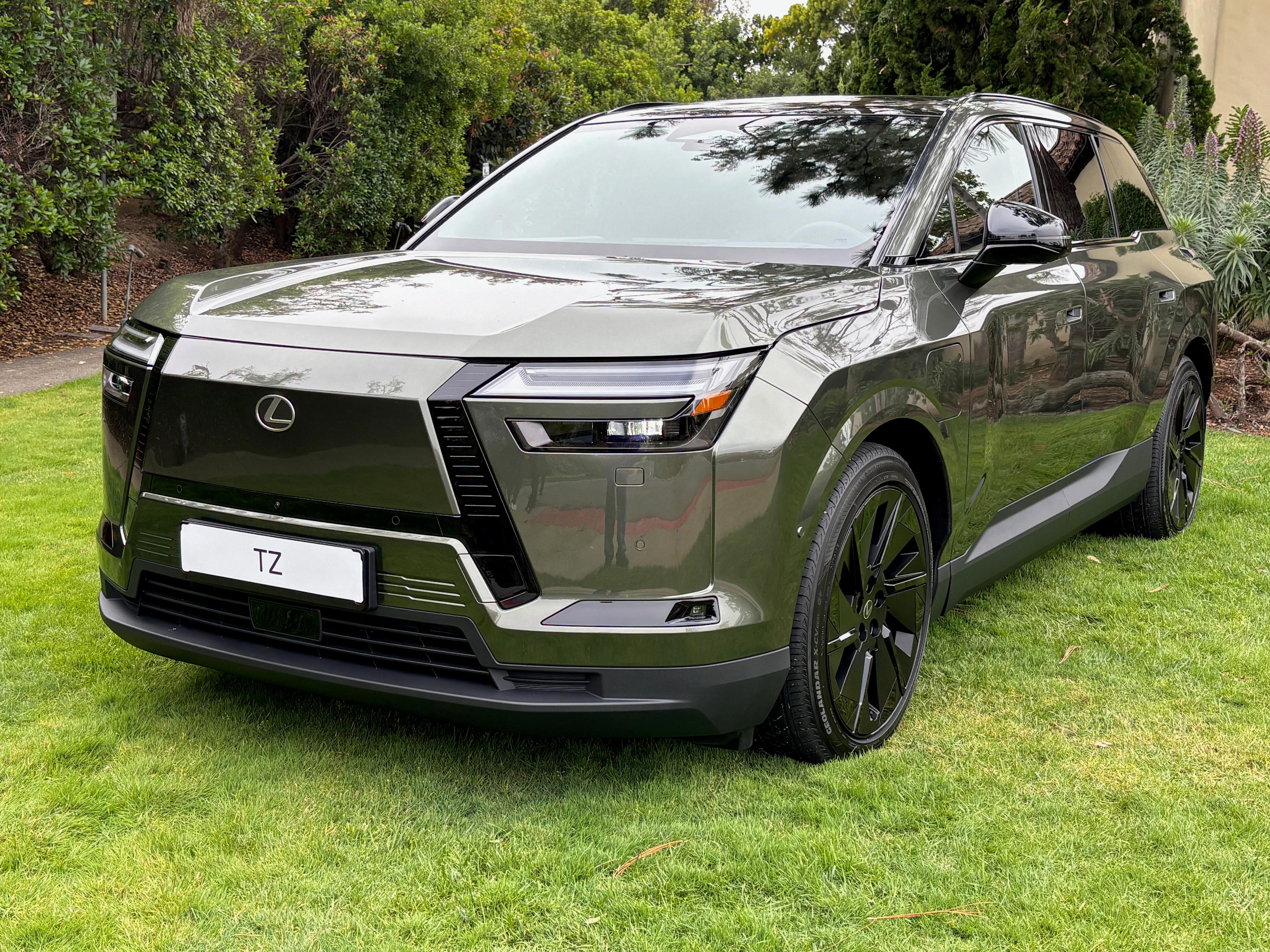 3-row Lexus TZ electric SUV means business. Here's my first look