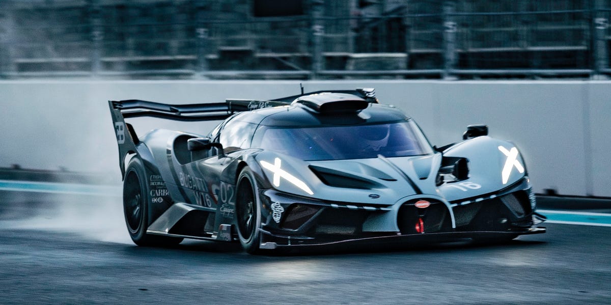 The Bugatti Bolide is a race simulator for billionaires