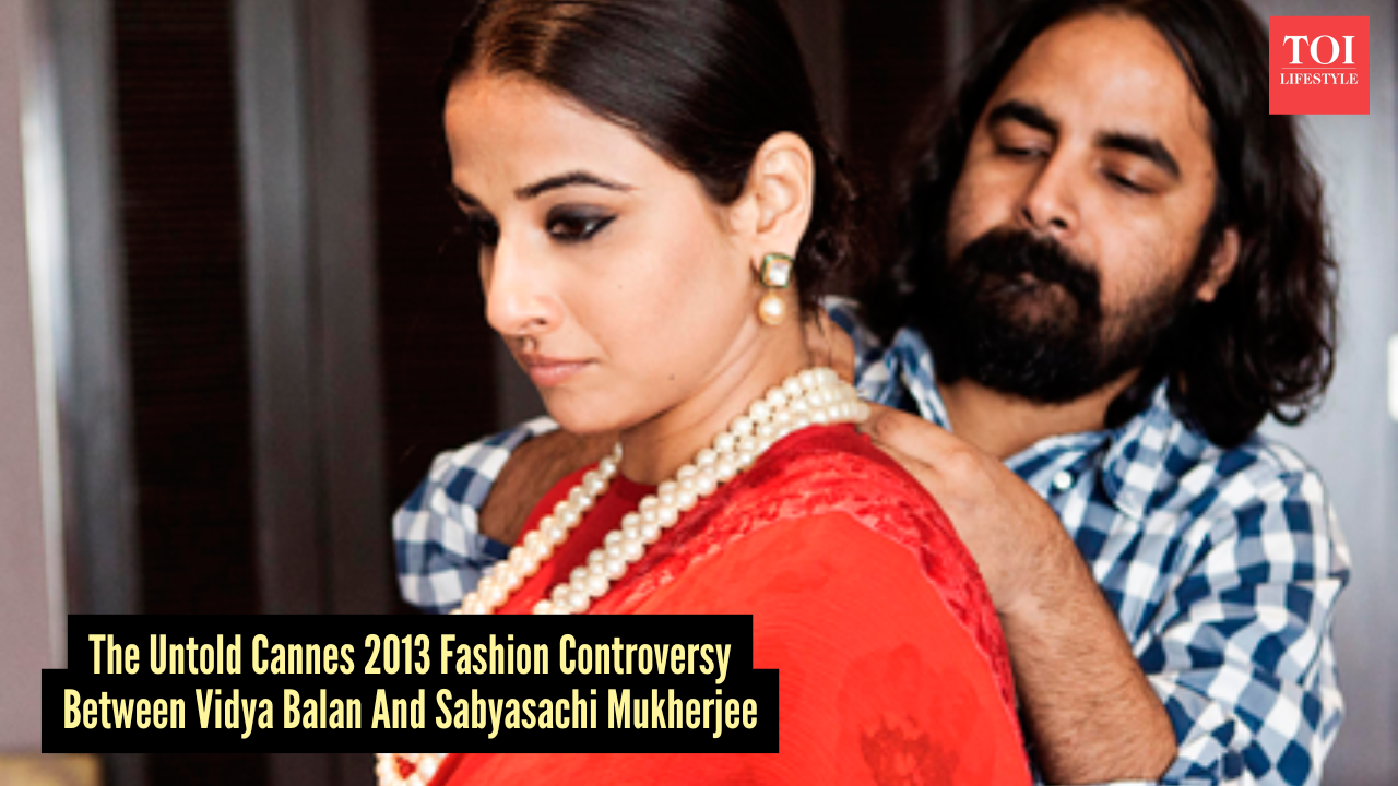 Why Vidya Balan stopped wearing Sabyasachi after the Cannes 2013 ...