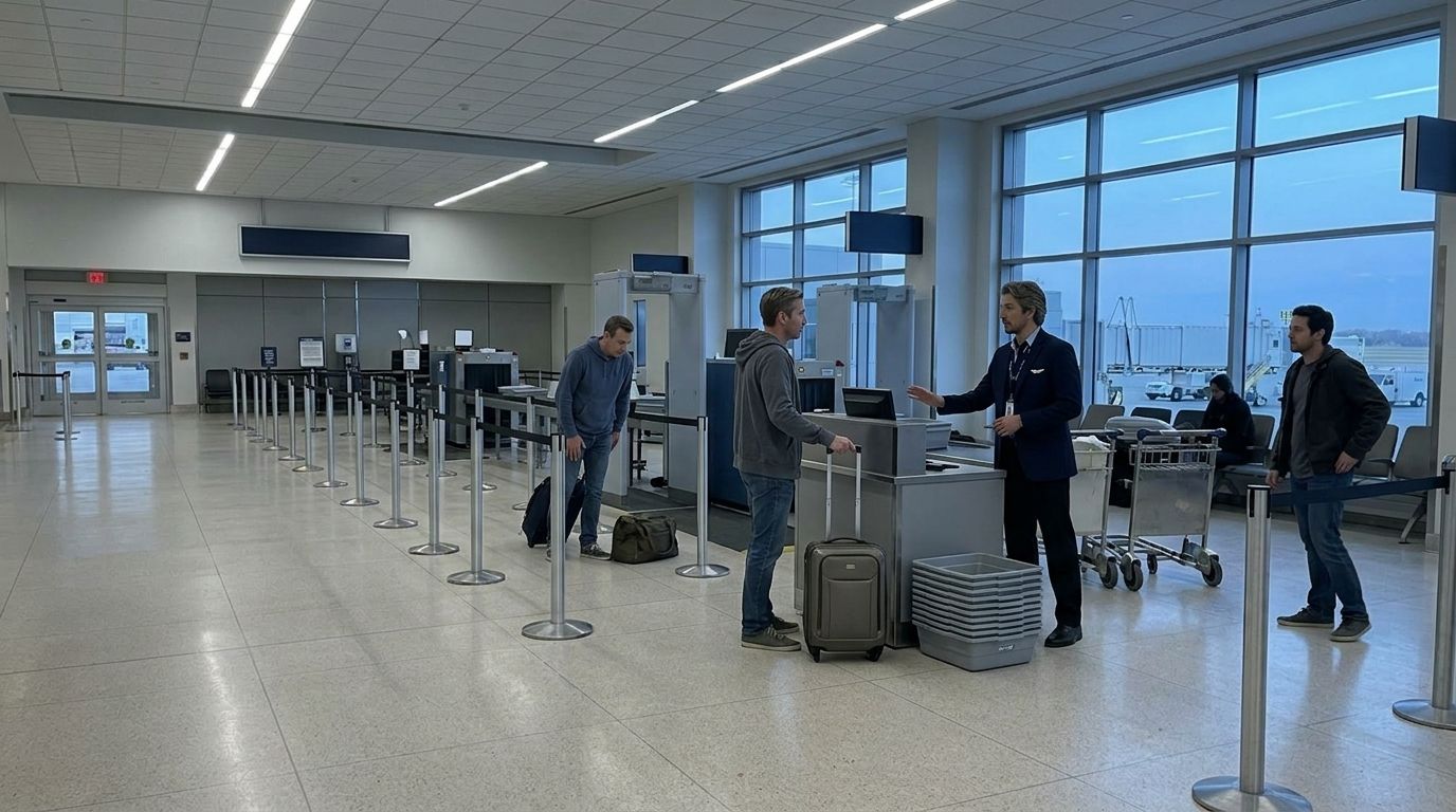 When airport style becomes a boarding problem