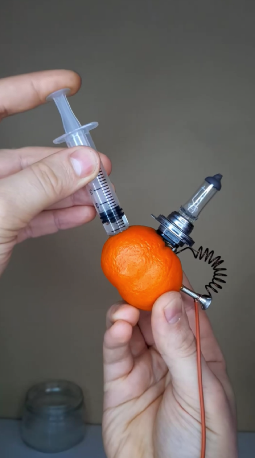 Eternal electricity from mandarin a fun science tutorial
