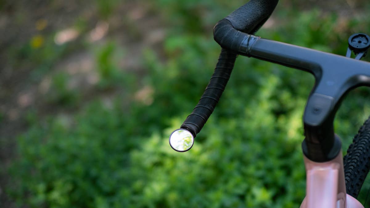 Finally, a cycling mirror that's actually cool