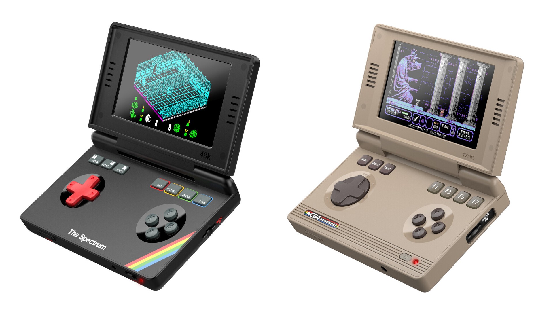 Consolas portáteis THEC64 e Spectrum chegam em outubro