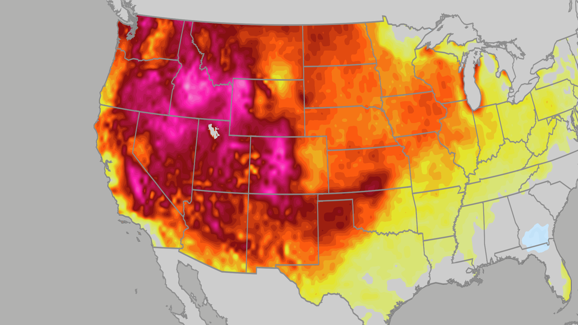 Heat wave across West brings record high temperatures
