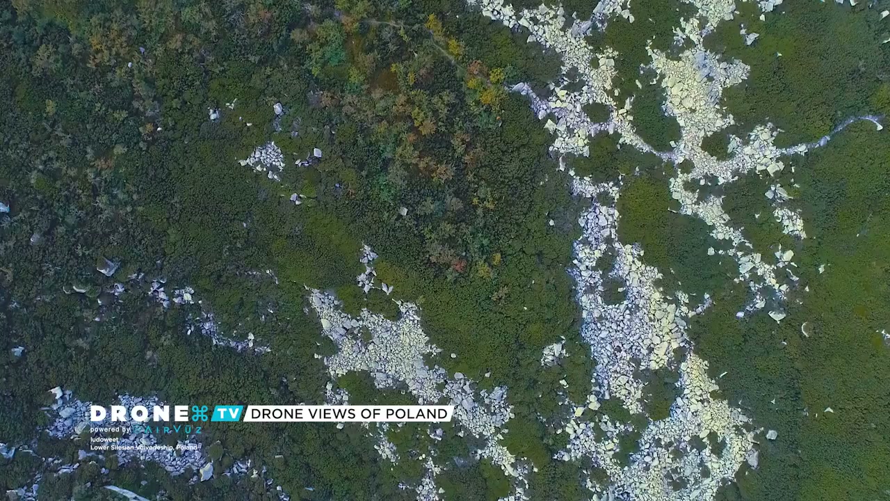 Vistas de Polonia con drones