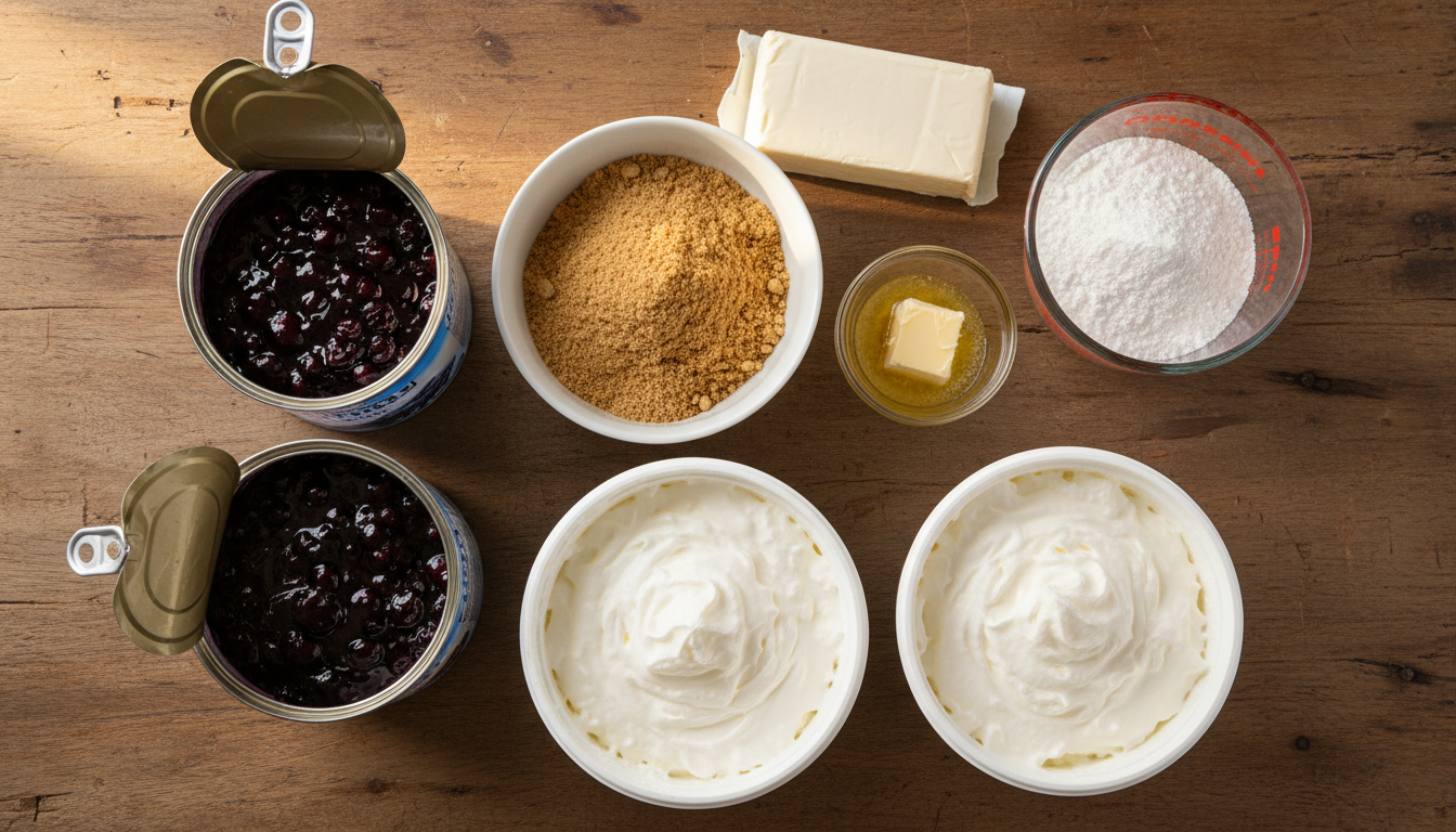 Unveiling the easy bliss of no bake blueberry delight
