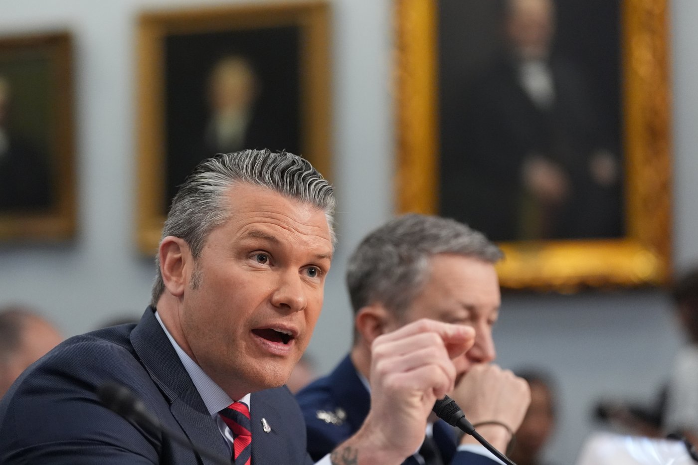 Hegseth faces bipartisan grilling about weapons drawdown during the ...