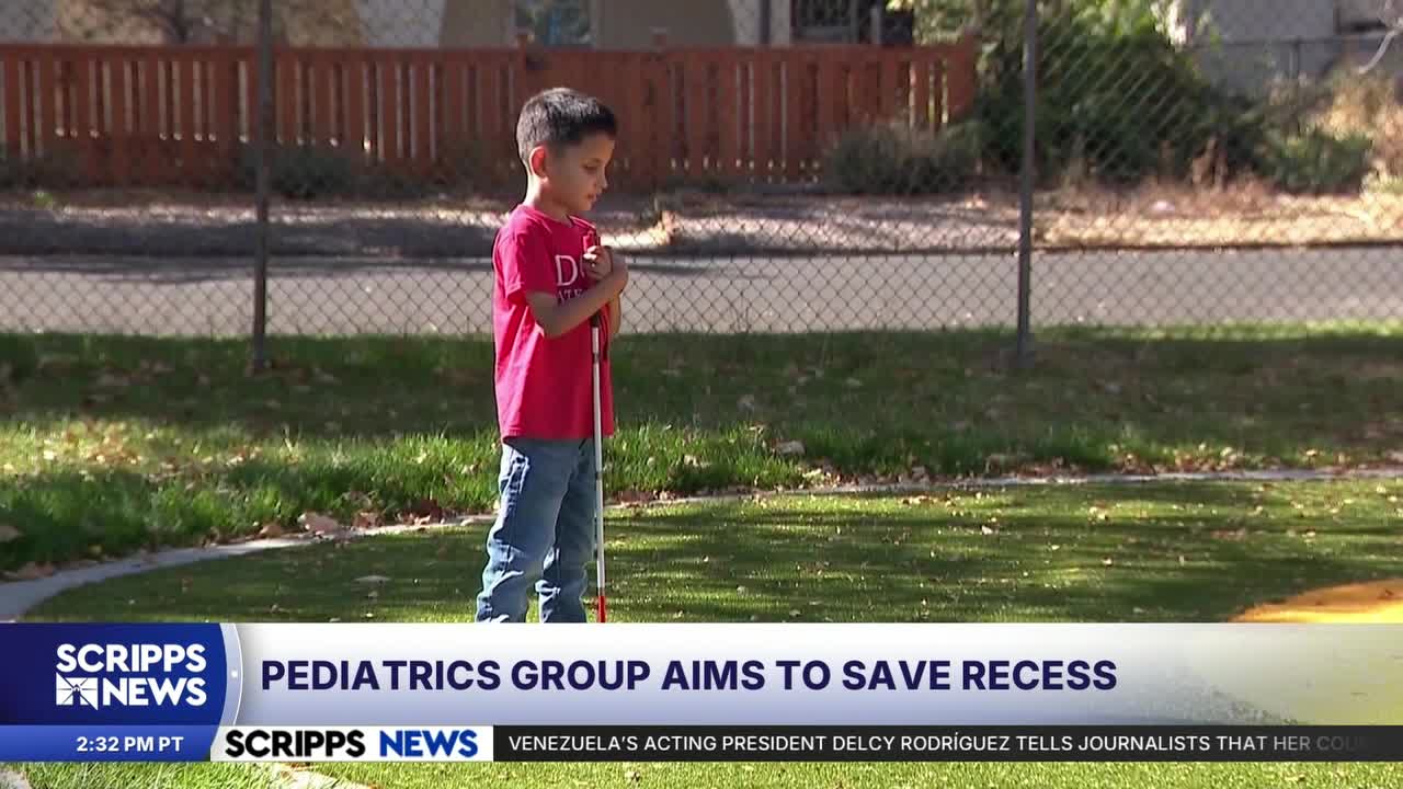 New pediatric guidance says kids need more recess, not less