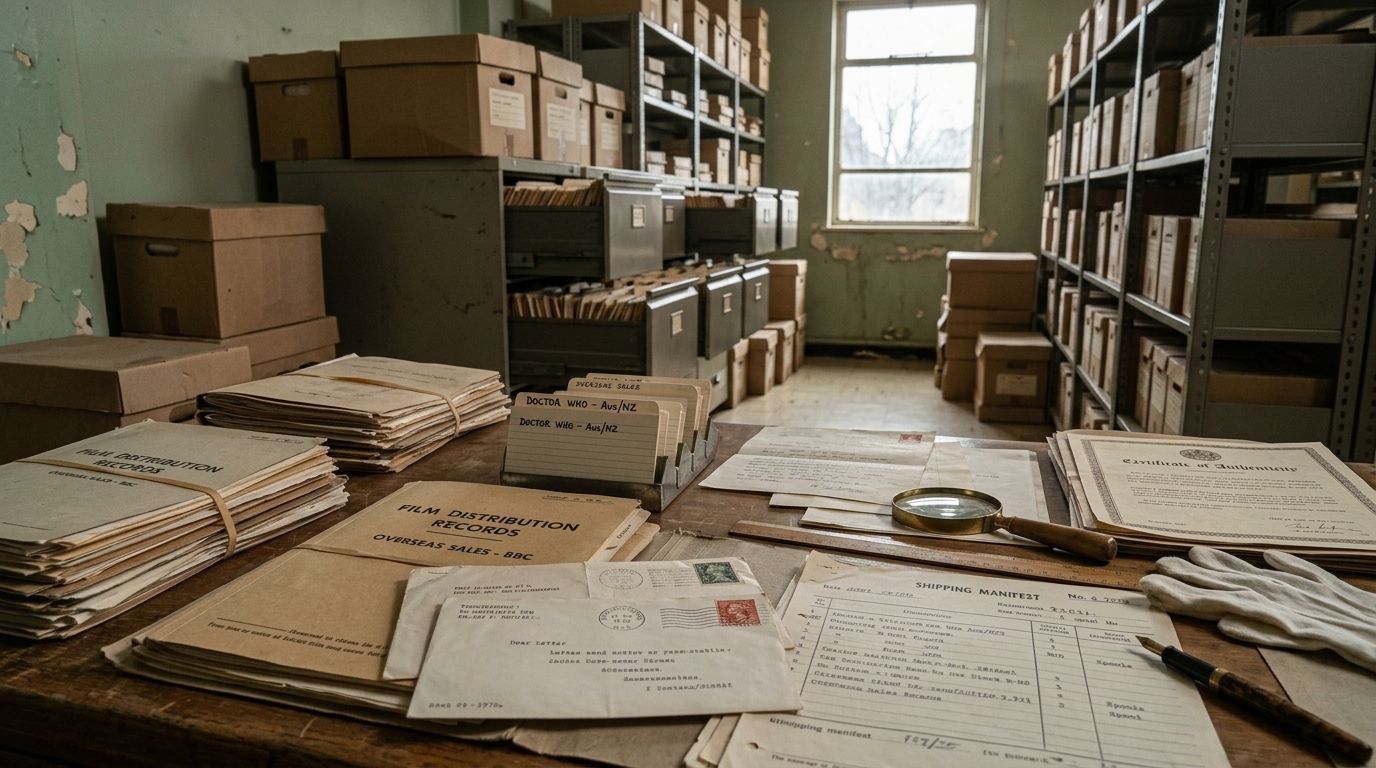 How a dusty Nigeria storeroom recovered lost Doctor Who