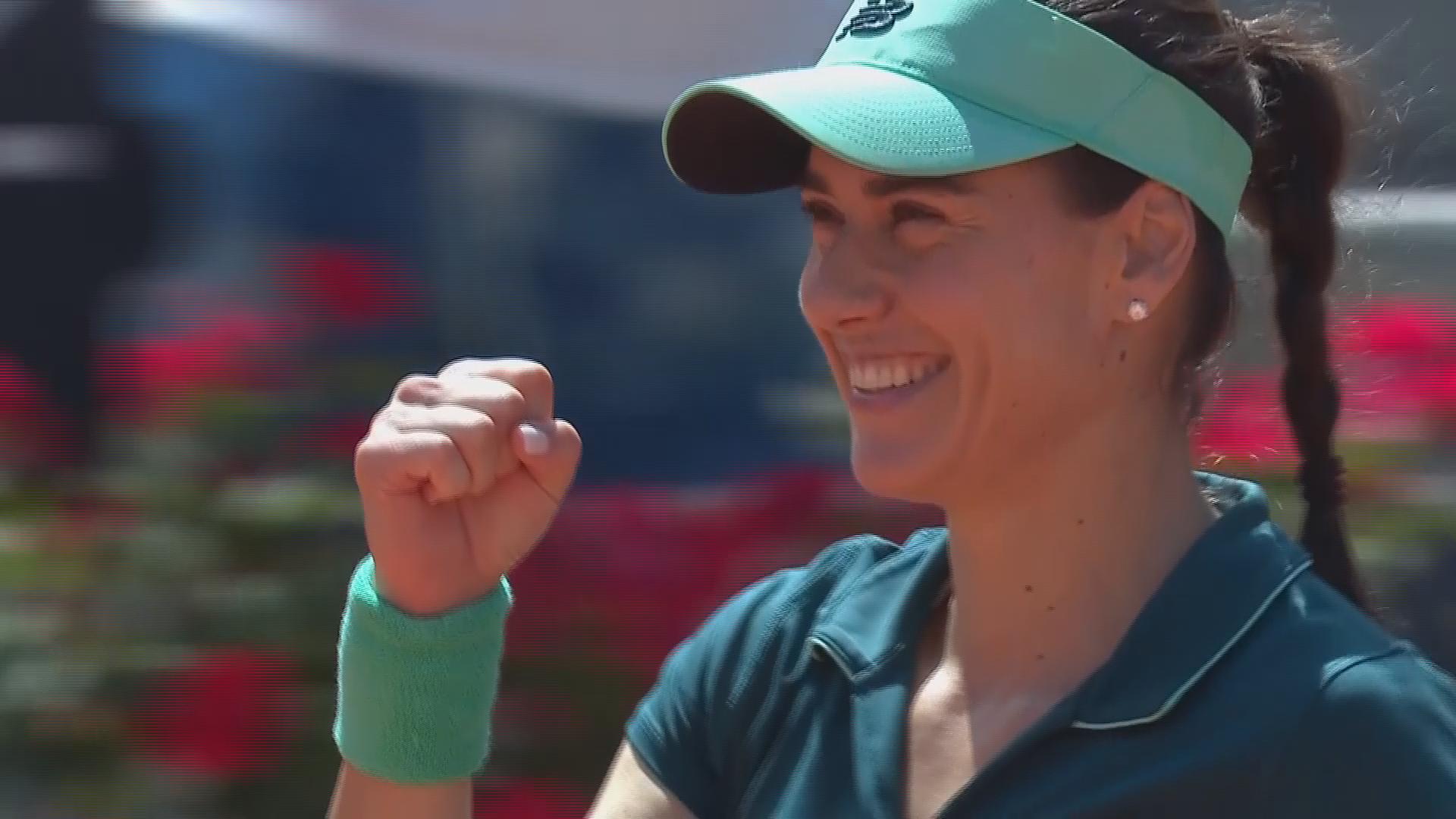 Cirstea reaches first Rome semi-final at 36, ousting Ostapenko in her ...