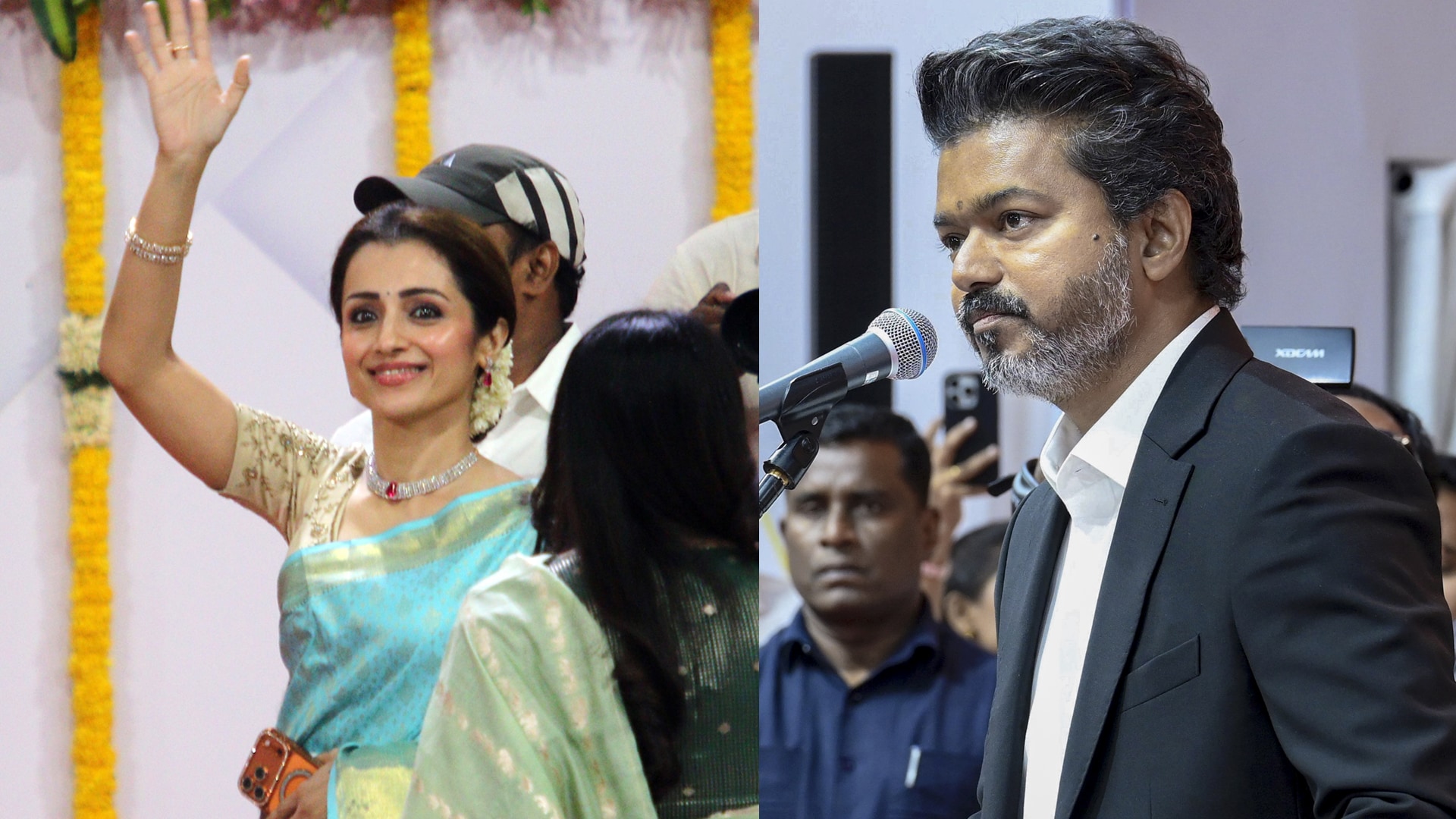 Fans call Trisha Vijay's 'lucky charm' after TVK's historic Tamil Nadu ...