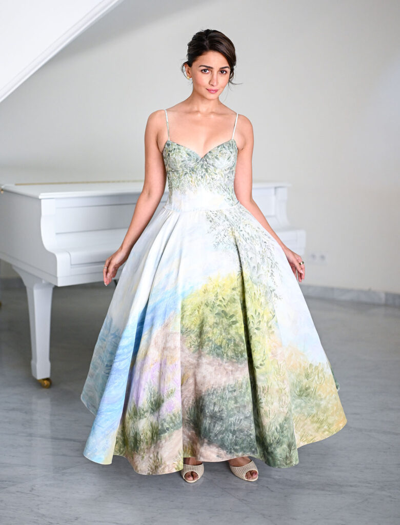 Alia Bhatt opens Cannes in custom Yash Patil & Basuri Chokshi