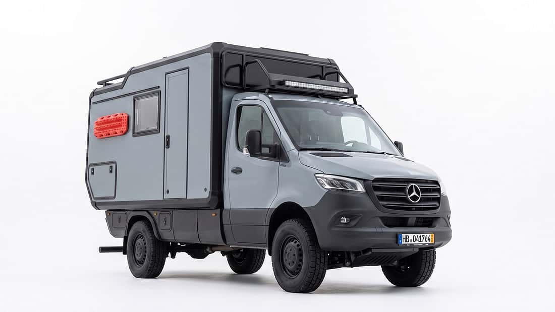 Expeditionsmobil Greenlander Sherpa: Naturfaserkabine trifft auf ...