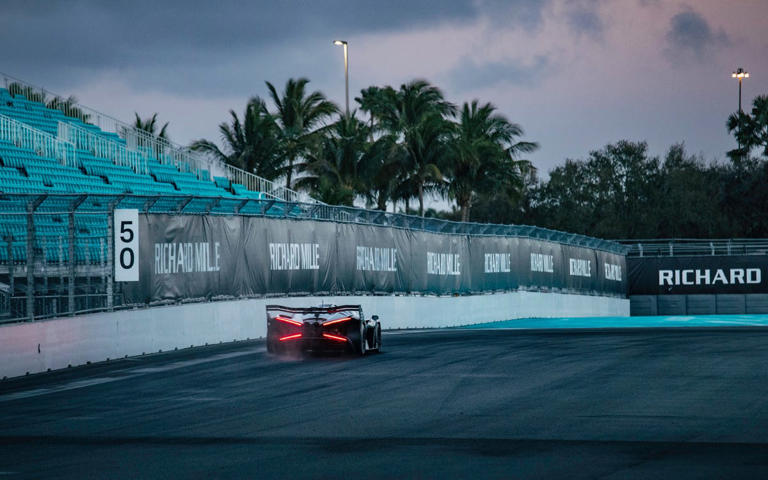 The Bugatti Bolide is a race simulator for billionaires