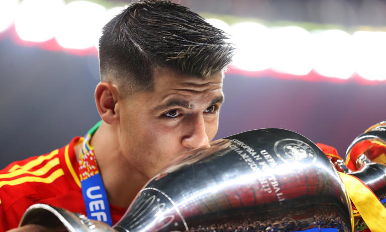 Spain wield the axe and omit Euro-winning captain Alvaro Morata from ...